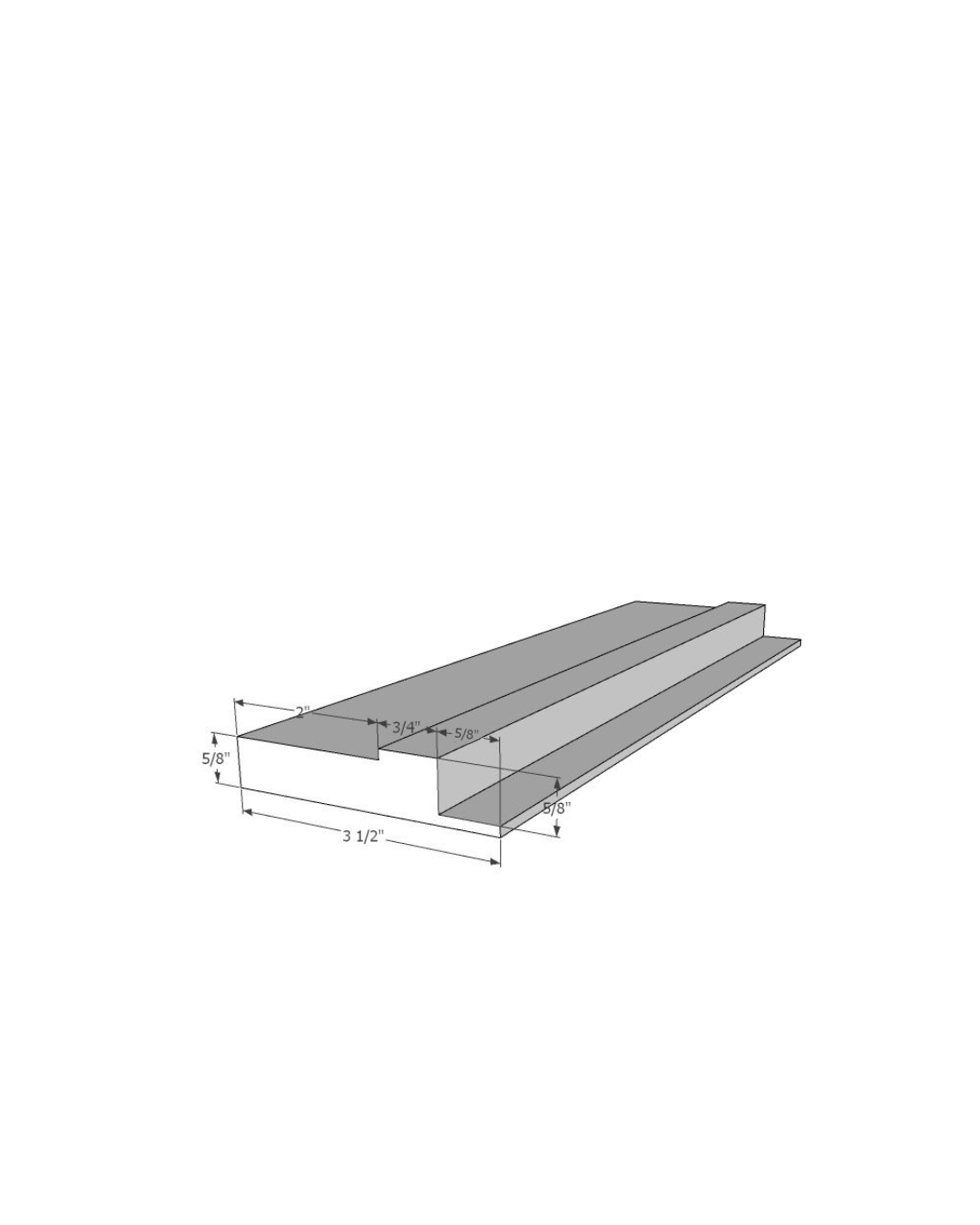 1 x 4 Notched Trimboard – Elite Trimworks Corporation