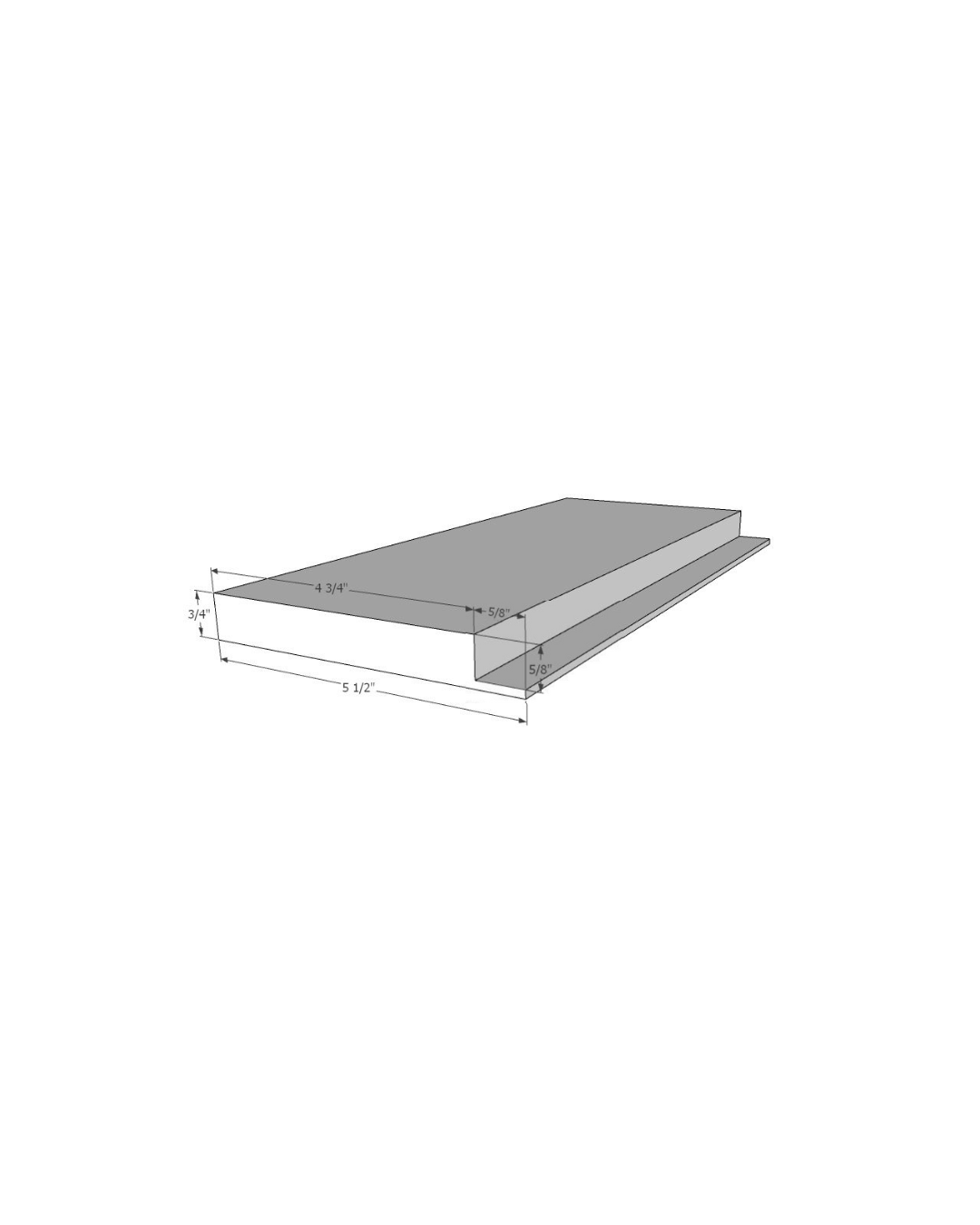 1 x 6 Notched Trimboard – Elite Trimworks Corporation