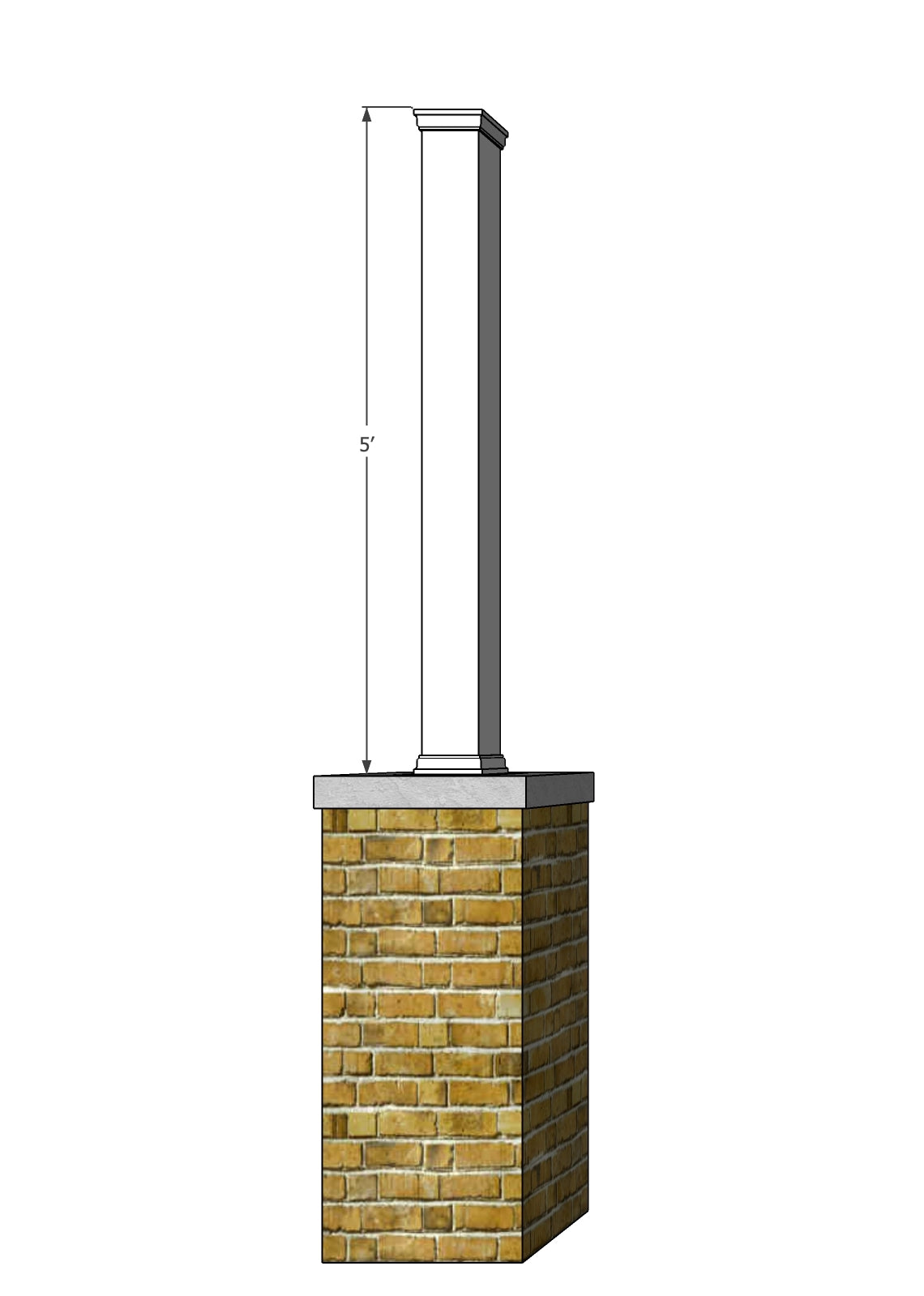 Porch Post Covers | Post Wraps | PVC Column Covers – Elite Trimworks ...