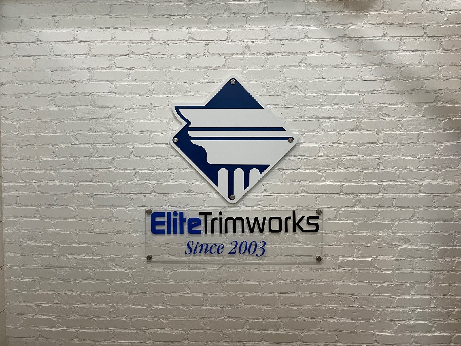 Faux Brick Wall Panel - White – Elite Trimworks Corporation