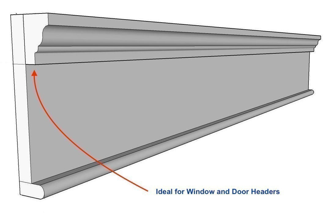 PVC Rams Crown 2" – Elite Trimworks Corporation