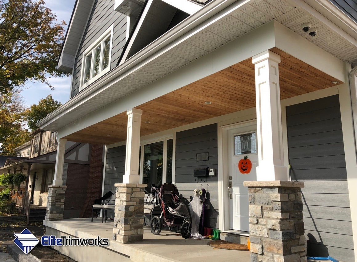 8" RECESSED PVC Column Wrap Kit – Elite Trimworks Corporation