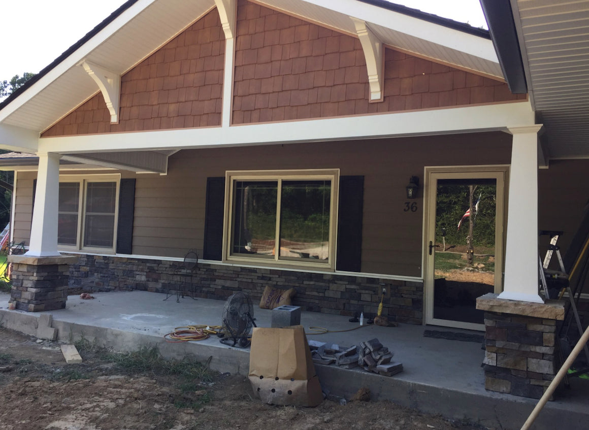 Tapered PVC Column Wrap or Post Cover – Elite Trimworks Corporation