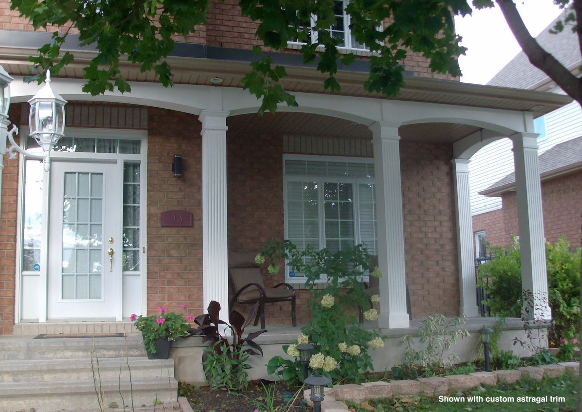 8" Fluted Column Wrap – Elite Trimworks Corp