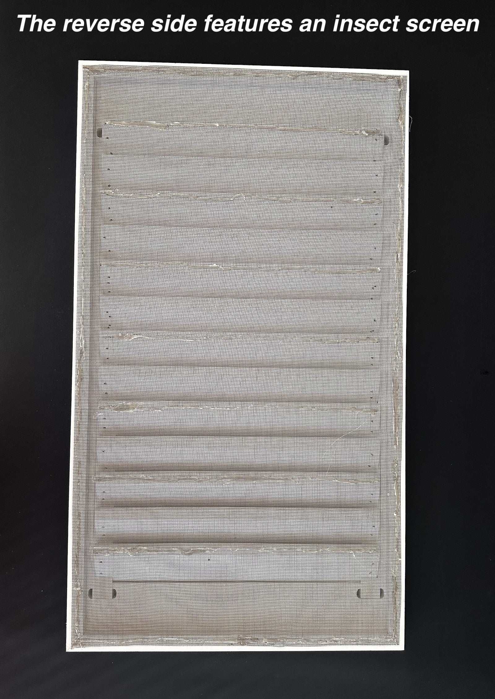 Vertical Rectangular Louver - with Sill – Elite Trimworks Corporation