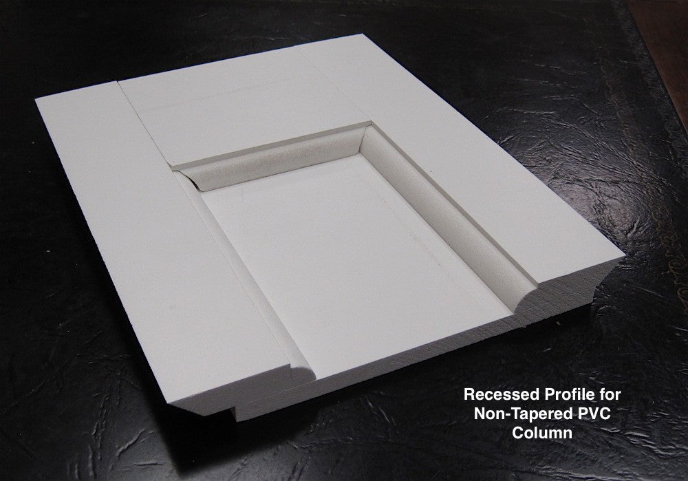 8" RECESSED PVC Column Wrap Kit – Elite Trimworks Corporation