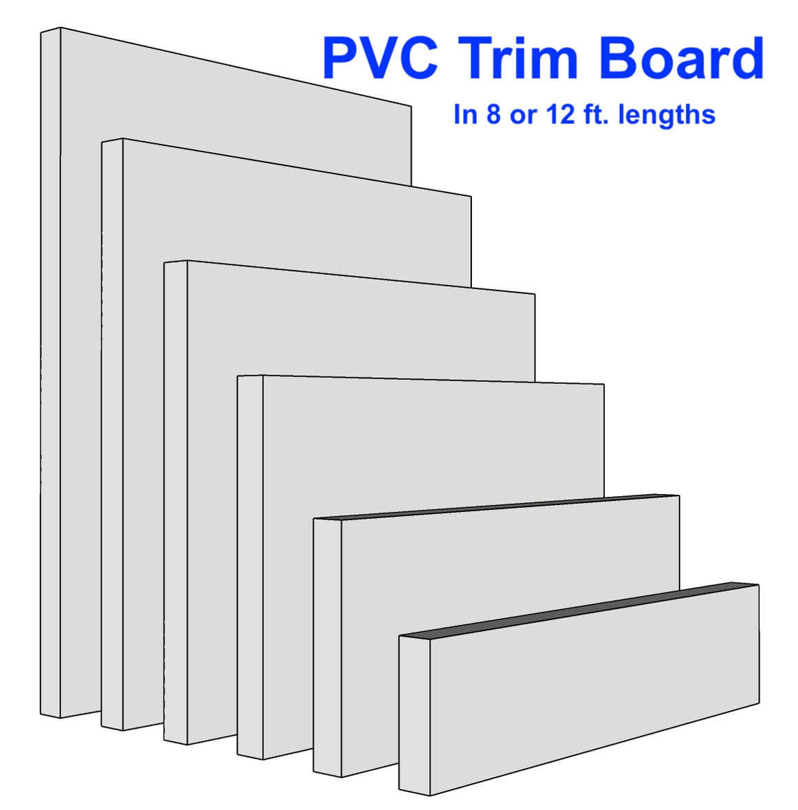 PVC Trimboard (1/2" thick) – Elite Trimworks Corporation