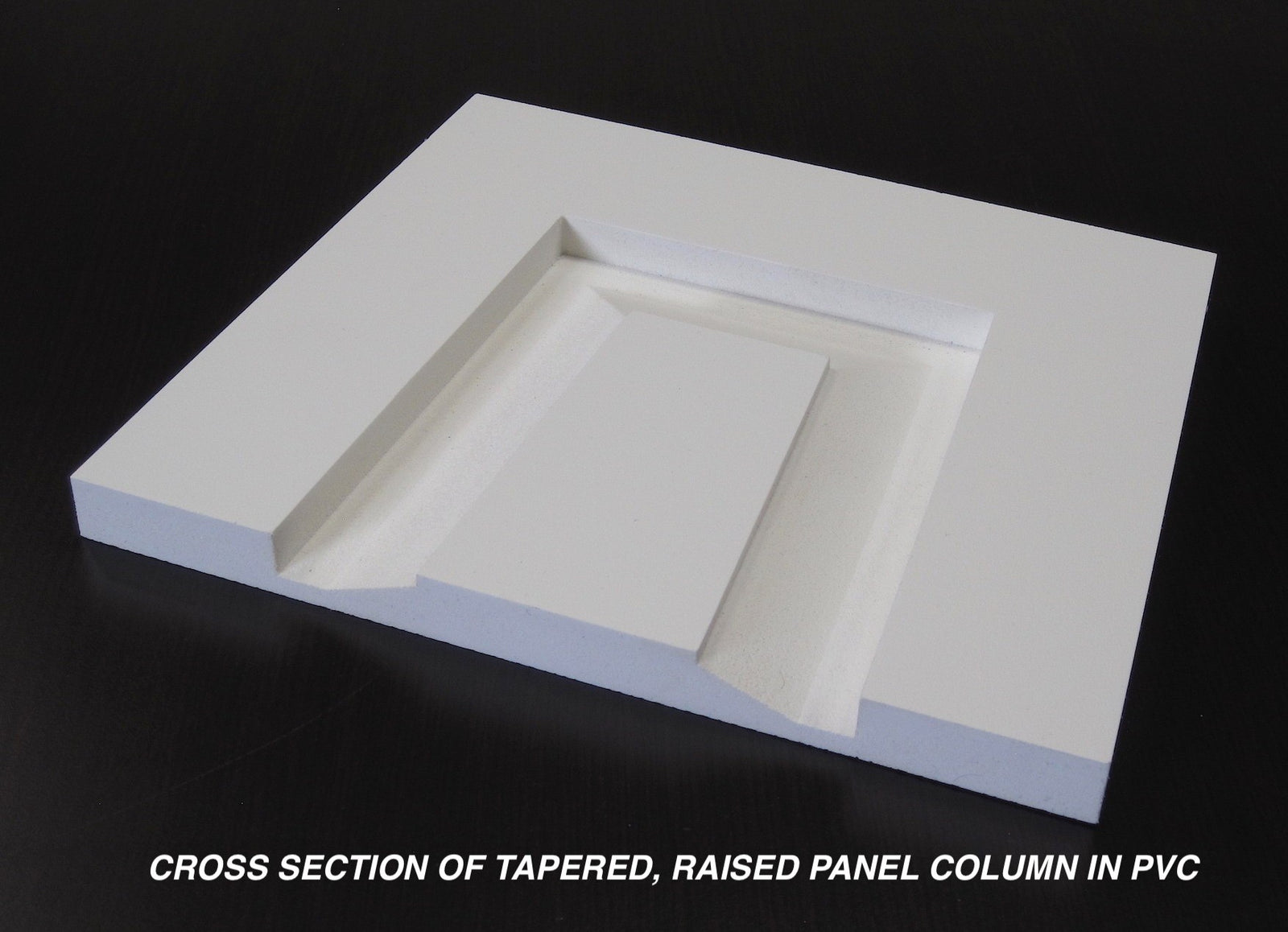 12/20 Craftsman PVC Raised Panel Column Wrap – Elite Trimworks Corporation