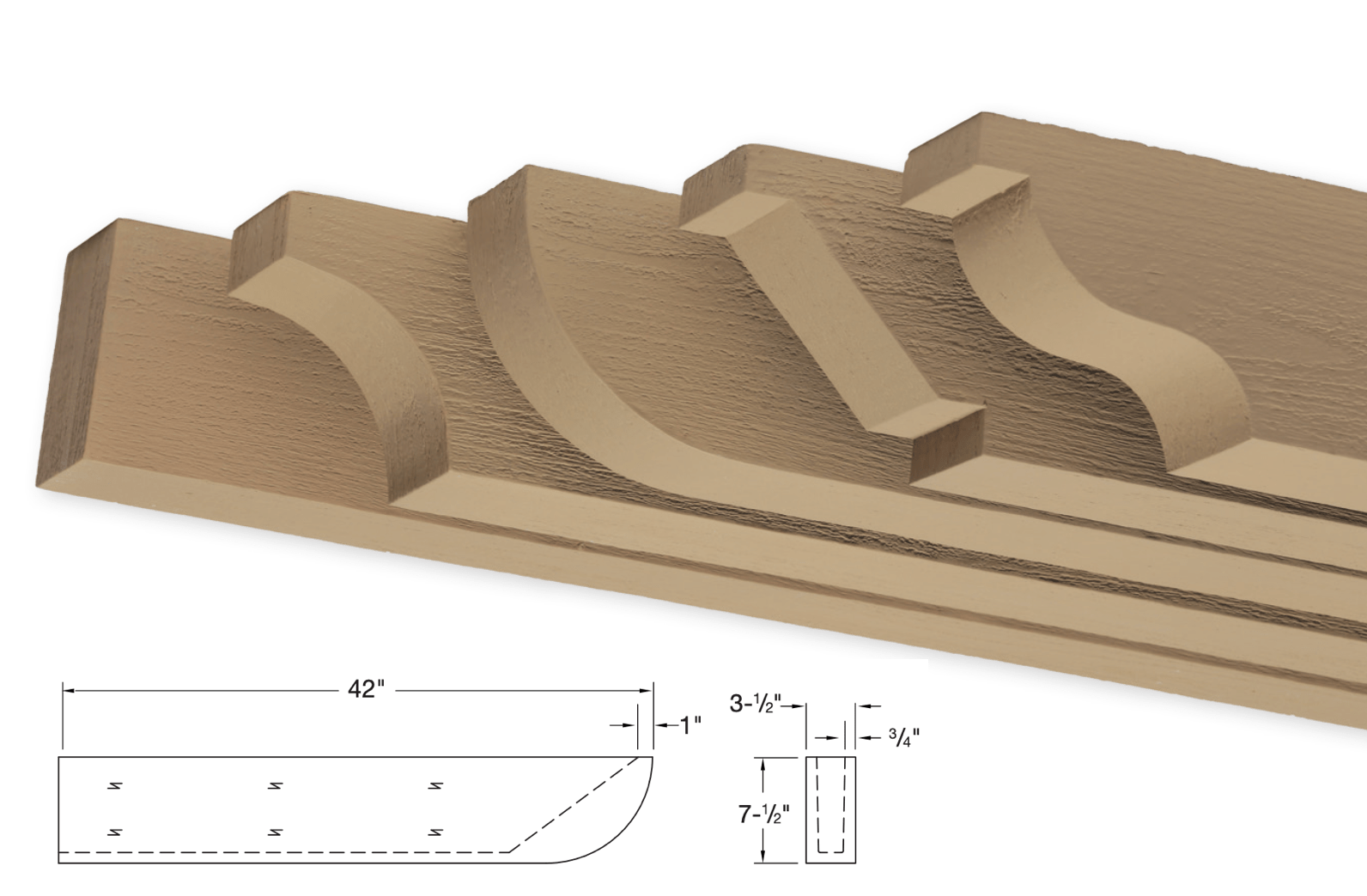 Pergola Components |Rafter | Elite Trimworks – Elite Trimworks Corporation