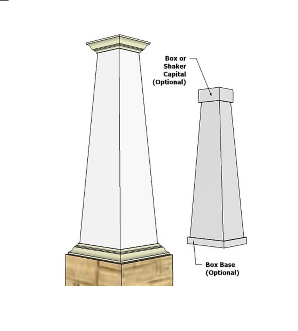 PVC Column Wraps - Column Covers - Post Covers – Elite Trimworks Corp