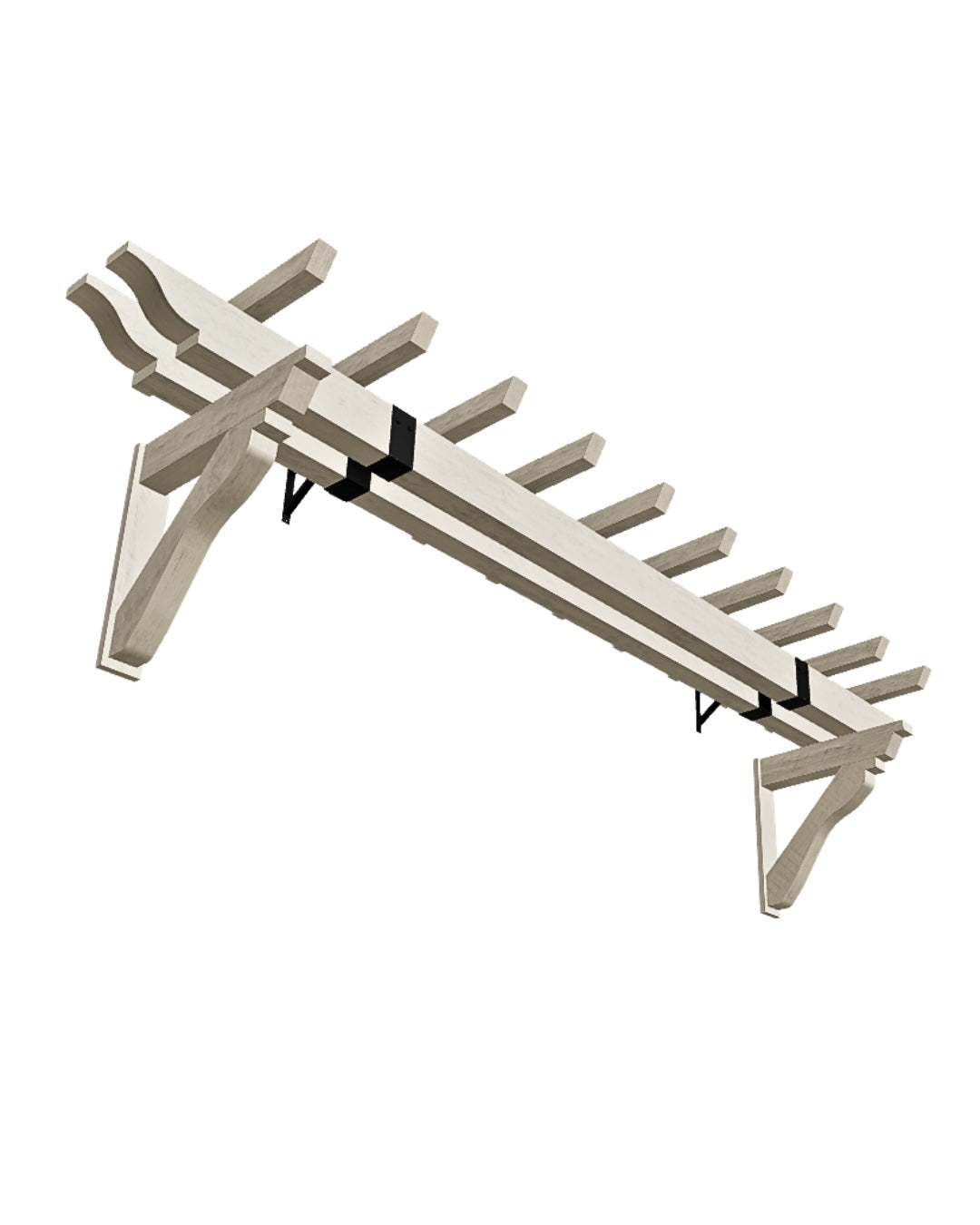 Wood Grain Trellis - Fypon – Elite Trimworks Corporation