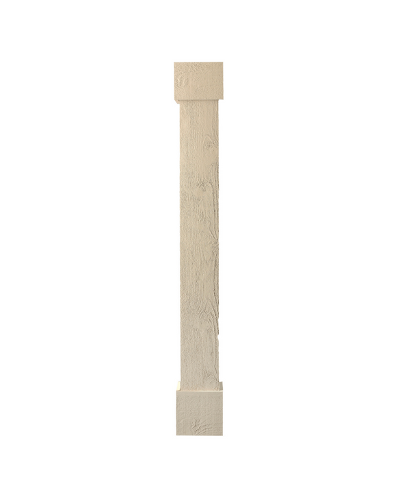 Wood Grained Fypon Square Column Wrap – Elite Trimworks Corporation